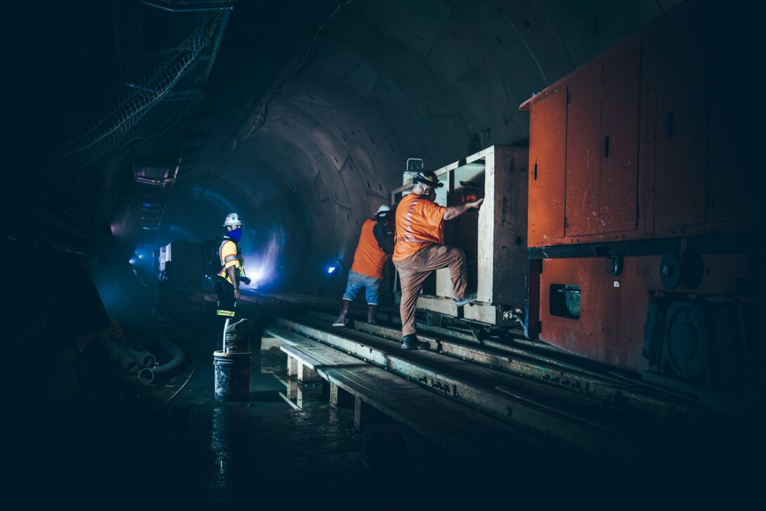 Northeast Boundary Tunnel (NEBT) - The Lane Construction Corporation